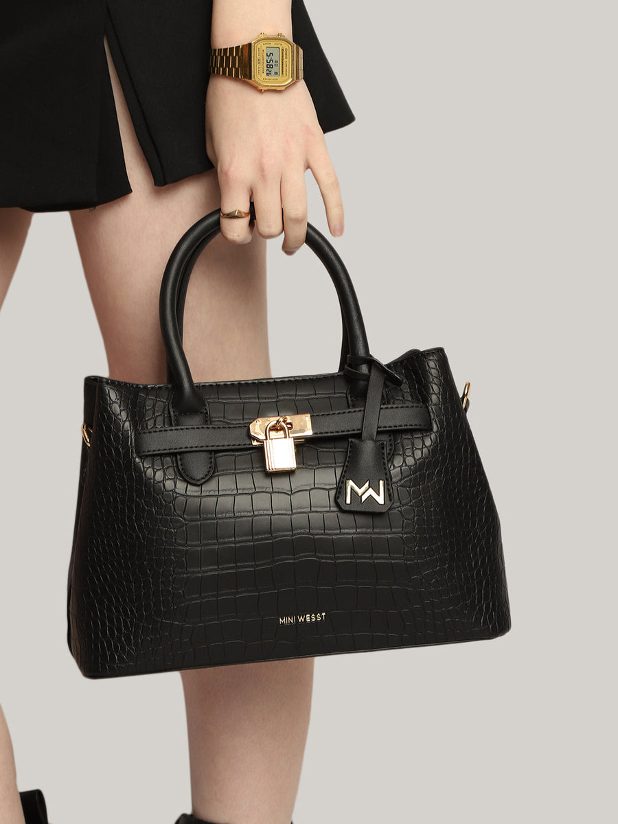 Martini Handbag Black Party Ready Handbag – Miniwesst