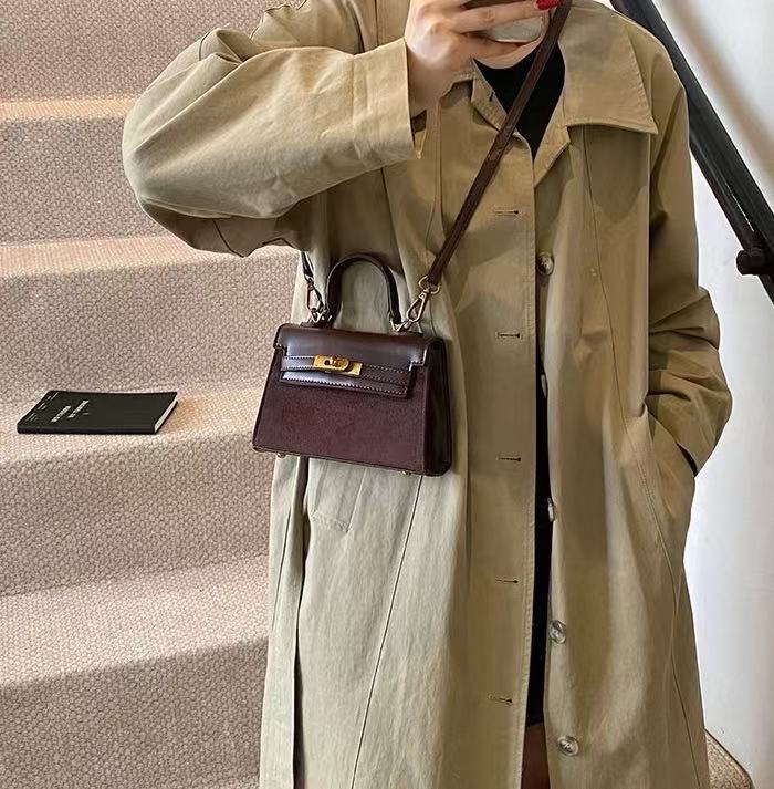 Kelly Tan Sling Bag Everyday Neutral Tote Style – Miniwesst