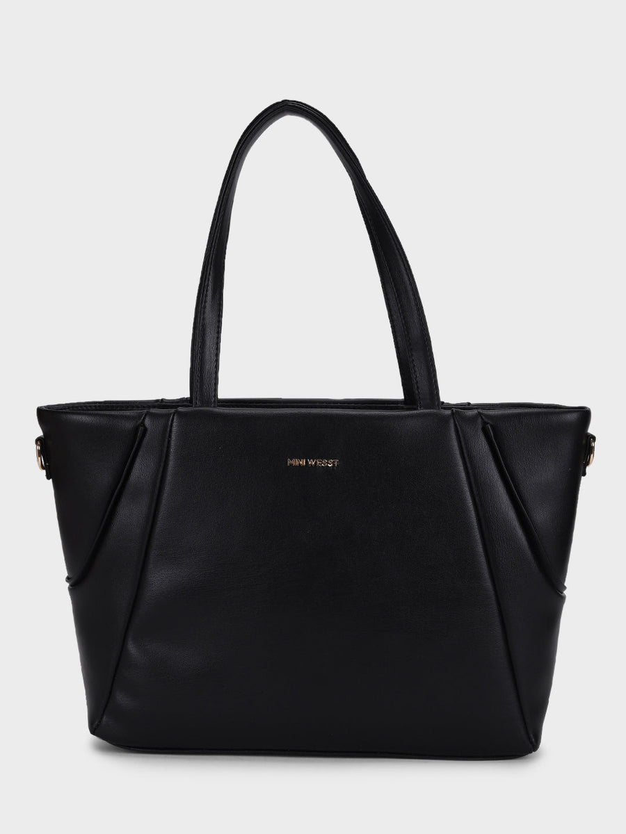 Charles Black Classic Tote Bag -Large Tote for Office & Travel – Miniwesst